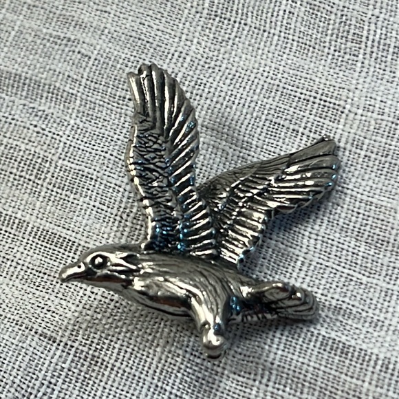 Vintage | Office | Vintage Pewter Eagle Button By Danforth | Poshmark